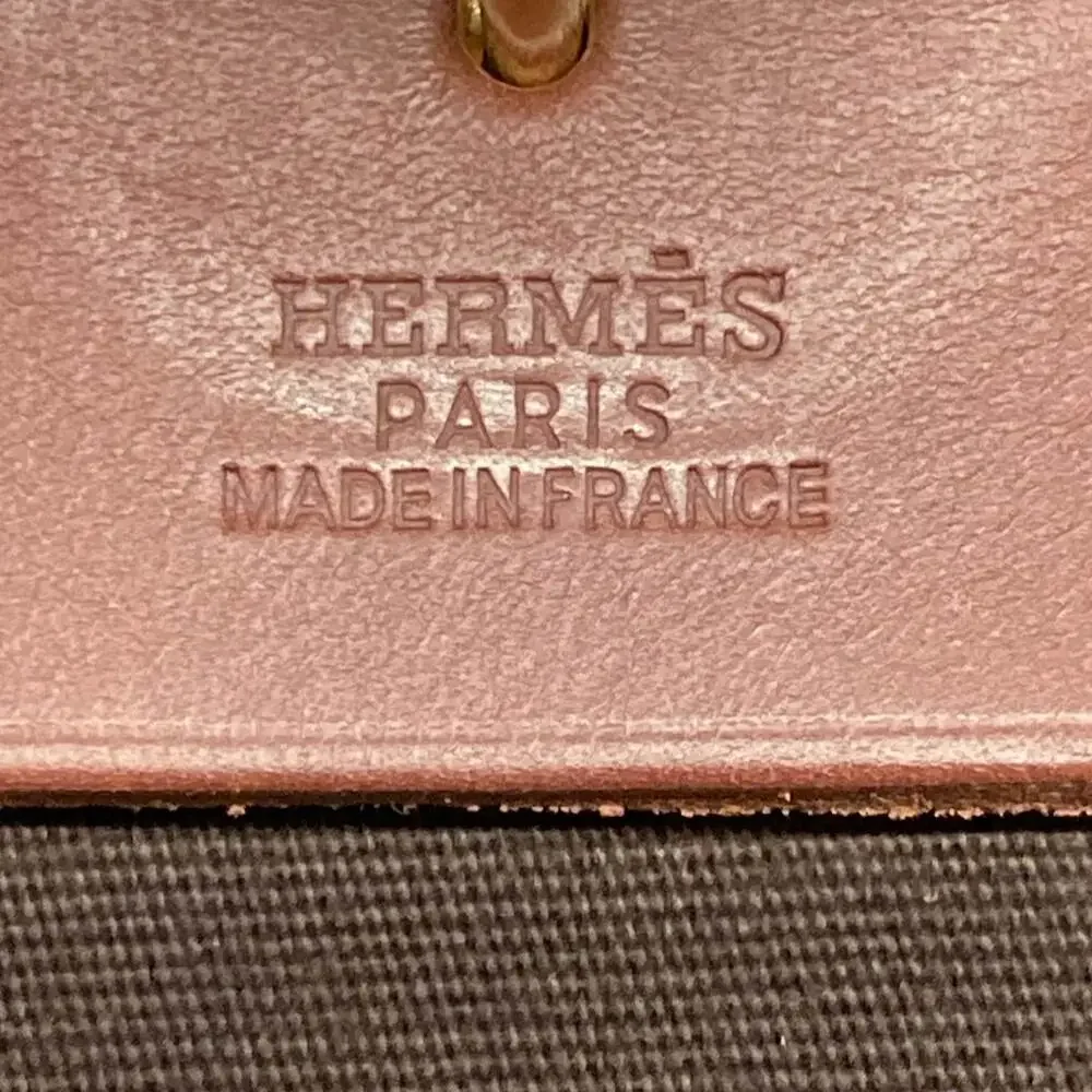Hermès | Bags | Herms Herbag Pm Handbag Toile Officier Box Calf | Poshmark